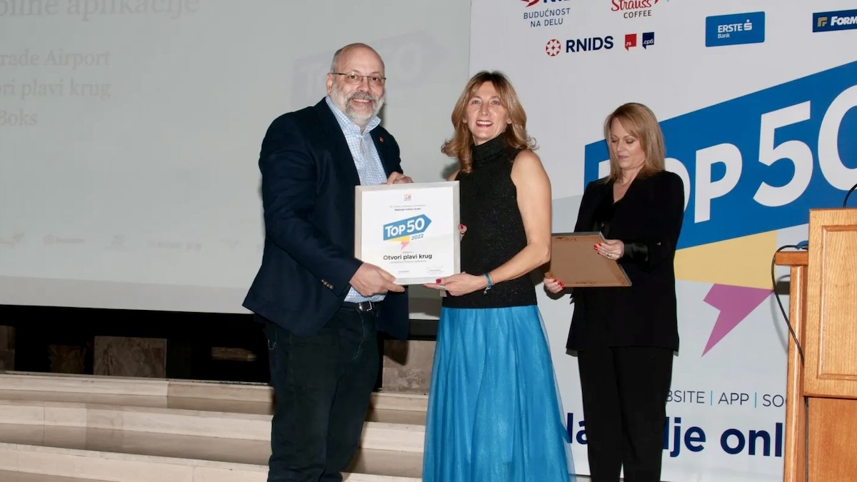 Aplikacija Otvori plavi krug nagrađena priznanjem PC Pressa za 2022